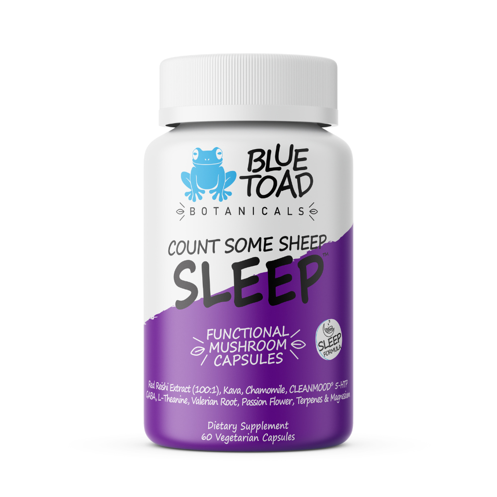 SLEEP CAPSULES - Blue Toad Botanicals - Functional Mushrooms, Microdosing